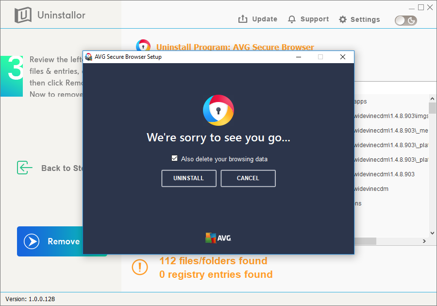 How to Uninstall AVG Secure Browser completely? - YooCare How-to Guides ... How to Uninstall AVG Secure Browser completely? - YooCare How-to Guides ...